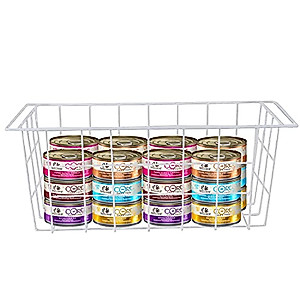 Orgneas Chest Freezer Organizer Bins Deep Freezer Basket Storage Rack Bins Metal Wire Baskets 2 Packs