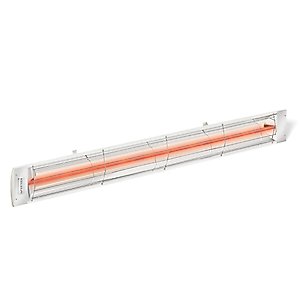 Infratech C-1524 WH Stainless Steel 33” Single Element Fixture 1500 Watt, 240 Volt, White Finish