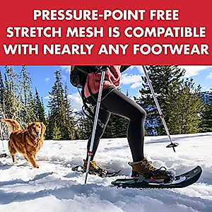 MSR Evo Trail Snowshoes, 22 Inch Pair, Midnight