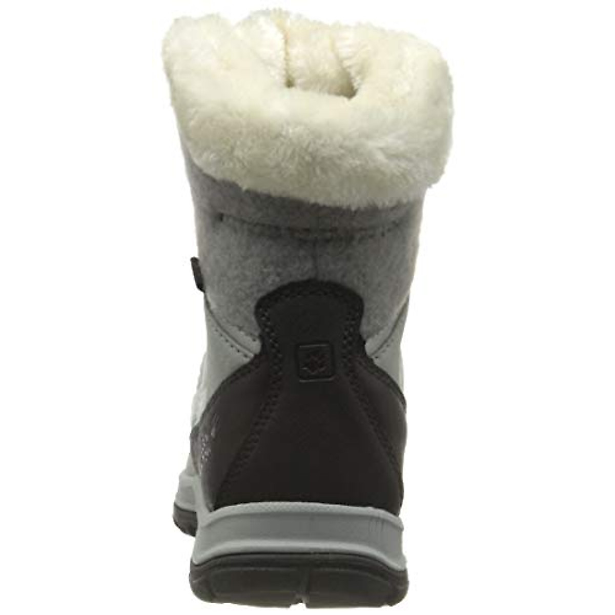 Jack Wolfskin Women's Aspen Texapore Mid W Hiking Boot, White/Silver, 7.5