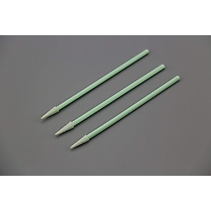 3.0" PCB Board Cleaning Swabs, Cleanroom Lint Free Pointed Foam Tip Swab for Camera, Optical Lens, Electronics, Detailing, Small Hole and Hard-to-Reach Area CK-FS750 (100)