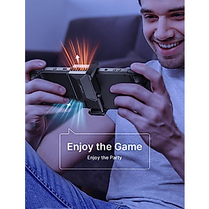 JSAUX Cooling Fan for Steam Deck, Innovative Cooler with Stand Compatible for Steam Deck OLED-GP0201