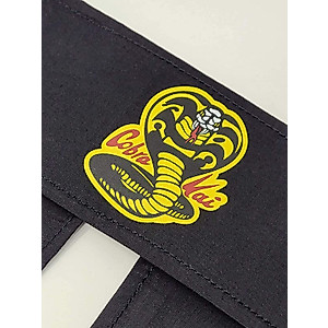 Ripple Junction Cobra Kai Headband Karate Dojo Logo Tie Back Costume Accessory Officially Licensed