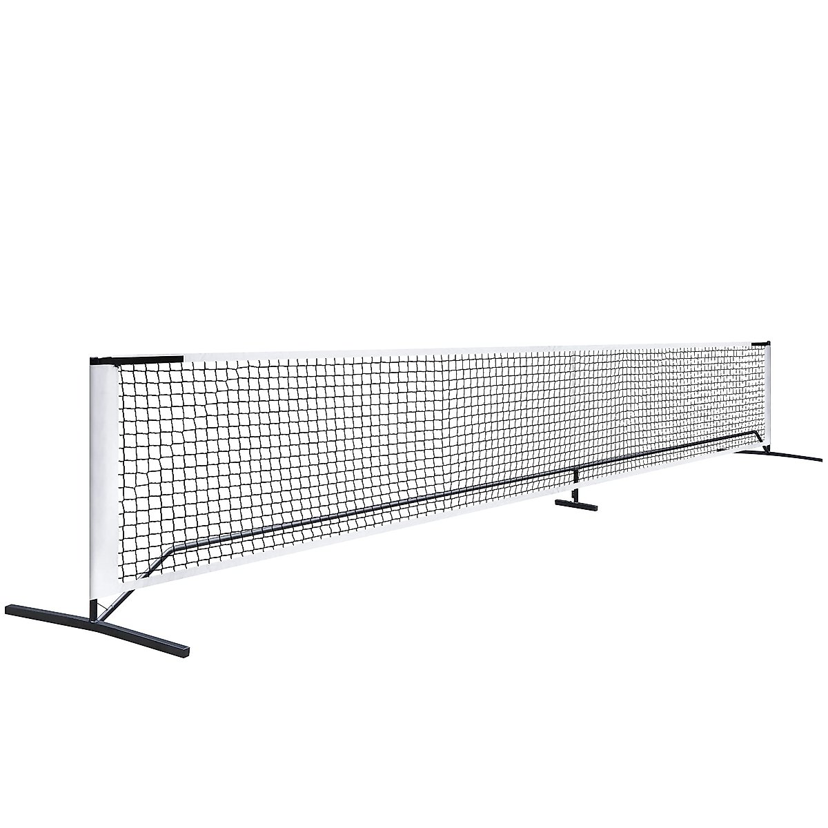 JupiterForce Pickball Net for Driveway, Portable Pickleball Net System Set with Stable Metal Frame and Regulation Size Net for Outdoor Indoor Game, with Carrying Bag