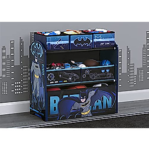 Delta Children Design & Store 6 Bin Toy Storage Organizer, Batman