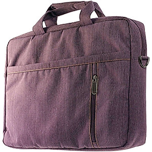 Navitech Purple Sleek Water Resistant Laptop Bag - Compatible with Dynabook Portégé X40L-K 14" laptop