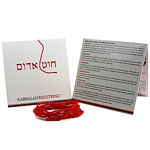 The Original Kabbalah Red String Bracelet from Israel - Red String Bracelet Pack 60 Inch Red String for up to 7 Evil Eye Protection Bracelets - Prayer, Blessing & Instructions Included!