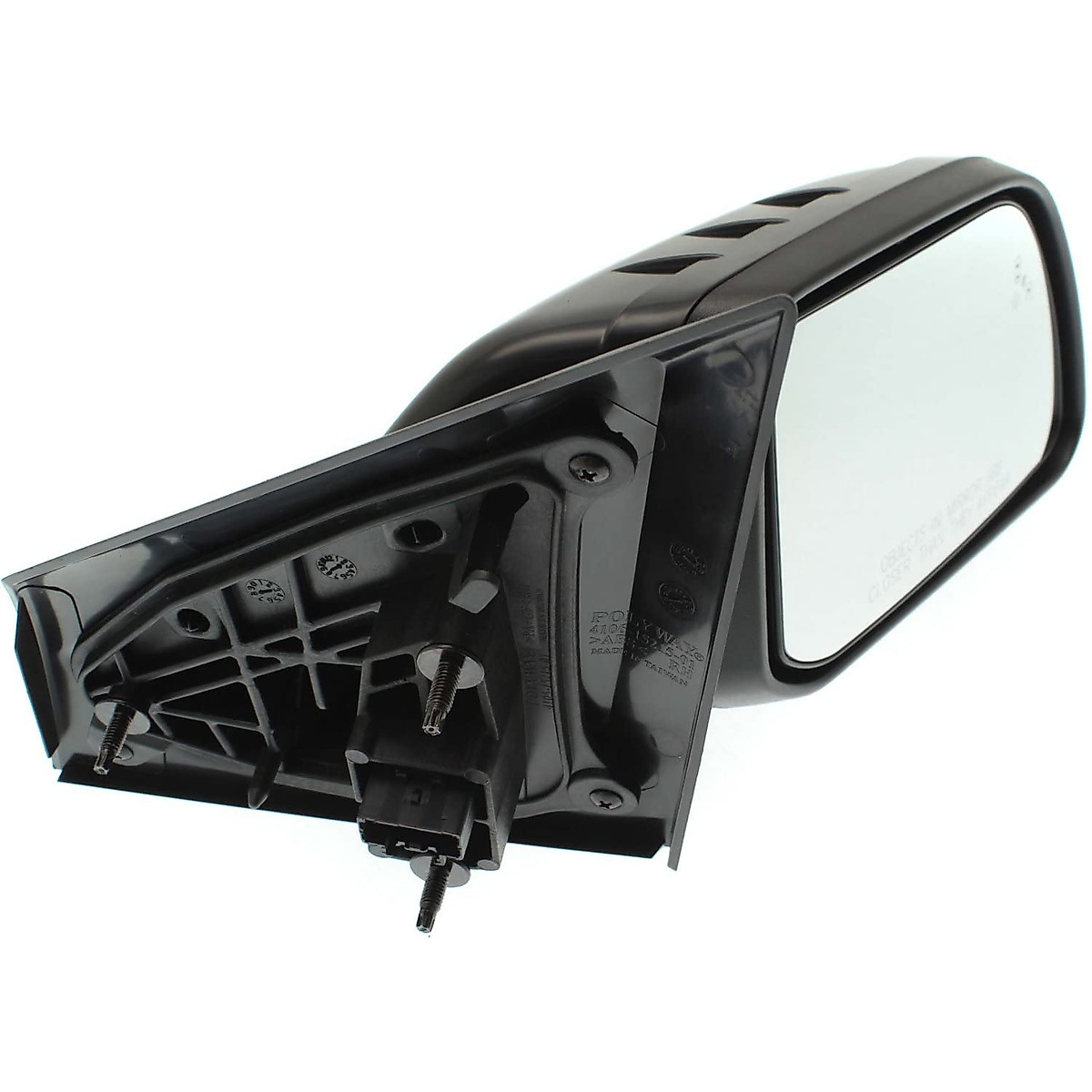 Kool Vue Driver & Passenger Side Power Heated Mirrors for Ford Edge 2011-2014 With Signal Light, Blind Spot Monitor, Memory & Puddle Lamp Paintable Build Date From February 08 2011