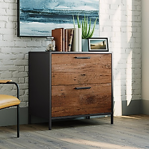 Sauder Boulevard Cafe Lateral File, Vintage Oak