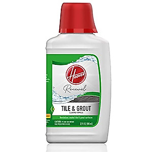 Hoover FloorMate Deluxe Hard Floor Cleaner Machine & Renewal Tile and Grout Floor Cleaner & Renewal Hard Floor Cleaner for Sealed Hard Floors, Concentrated Cleaning Solution for FloorMate Machines