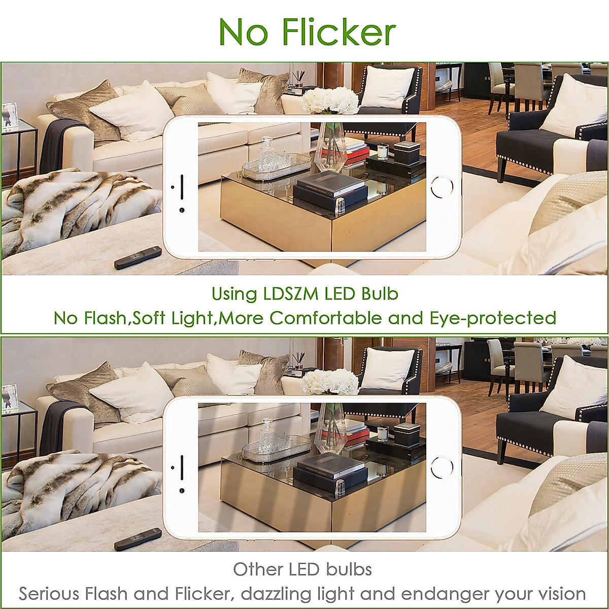 E12 LED Bulbs,12W LED Corn Light Bulb, E12 LED Bulb 100W Equivalent 1200 Lumen 3000K Warm White, Non-Dimmable LED Candelabra Light Bulbs, E12 Candelabra Base Chandelier Light Bulbs, Pack of 3