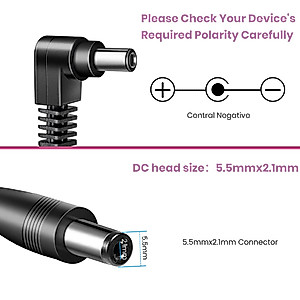 Guitar Pedal Power Supply Adapter 9V DC 1A Tip Negative 5 Way Daisy Chain Cables for Electronic Guitar Effect Pedal