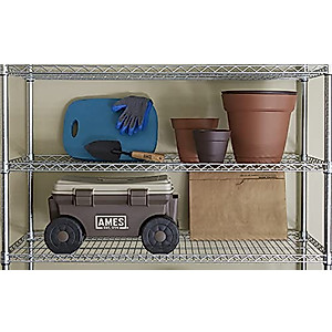 AMES 20213200 Rolling Lawn & Garden Storage Cart