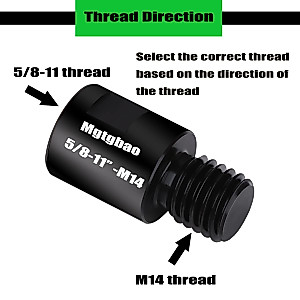 1pcs Angle Grinder Adapter Different Thread Diamond Core Bits Drill Grinder Cutter 5/8-11 Female to M14 Male.