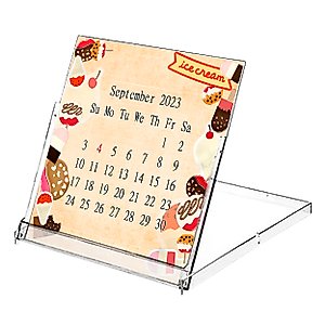 2023-2024 CD-Style Desk Calendar 16 Months Calendar/Planner / (Edition #025)