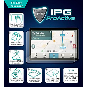 IPG ProActive Made for Ecobee Smart Thermostat Premium/Enhanced Touchscreen Display 9H Hardness Screen Protector Nano Ceramic Film Ultra Responsive for Ecobee