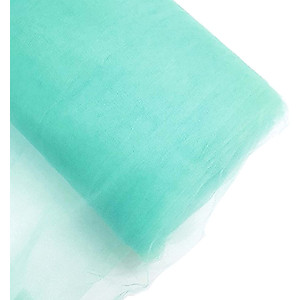 BBCrafts Light Pink - 54 Inch Premium Tulle Fabric Bolt (W: 54 inch | L: 40 Yards)