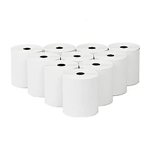 EOM-POS Cash Register Money Drawer. Compatible with Square [Receipt Printer Required]. Includes 10 Rolls of Thermal Receipt Paper