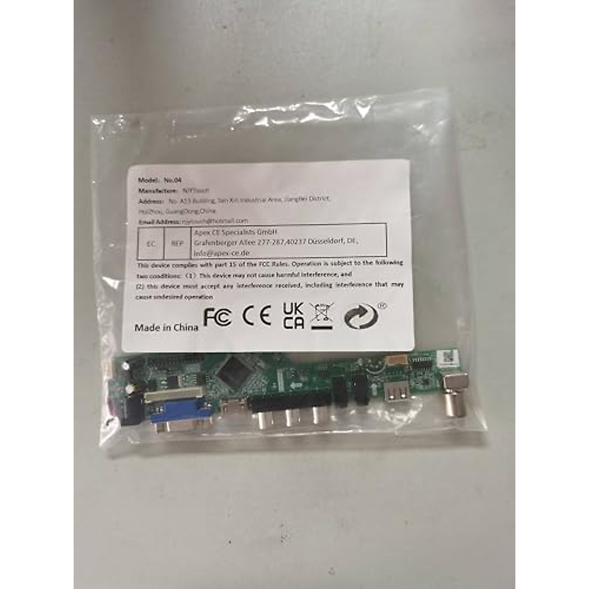 NJYTouch Mini HDMI Micro USB Controller Driver for B173HAN03.1 1920x1080 144Hz LCD Screen