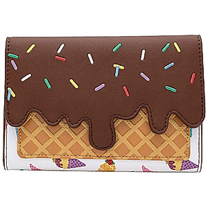 Loungefly Disney Princesses Ice Cream Die Cut Wallet