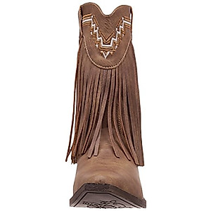 Roper Little Kids Fringes Boot, Brown, 1