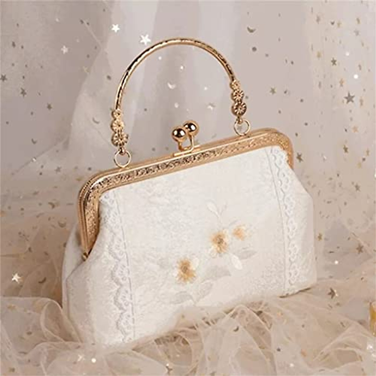DANN Chinese Embroidery Women's Handbag Vintage Evening Bag Handbag Women's Wallet