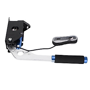 USB Handbrake, USB PC Game Handbrake Adjustable Game Handbrake, for SIM Racing Games, Support for G27 G25 G29 T500 T300(Blue)