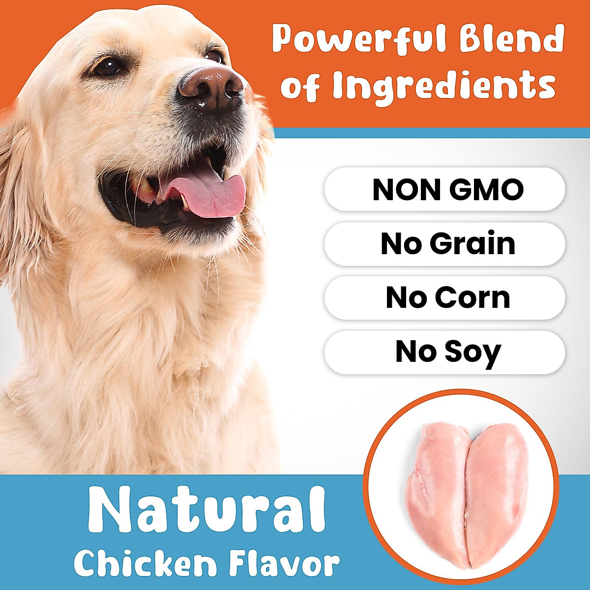 Chews Pawsitive Hip and Joint Supplement for Dogs- Mobility, Hip and Joint Chews for Dogs with Glucosamine, Chondroitin, MSM, Tumeric, Hemp Oil- Soft Chews Joint Support Supplement for Dogs- 120ct