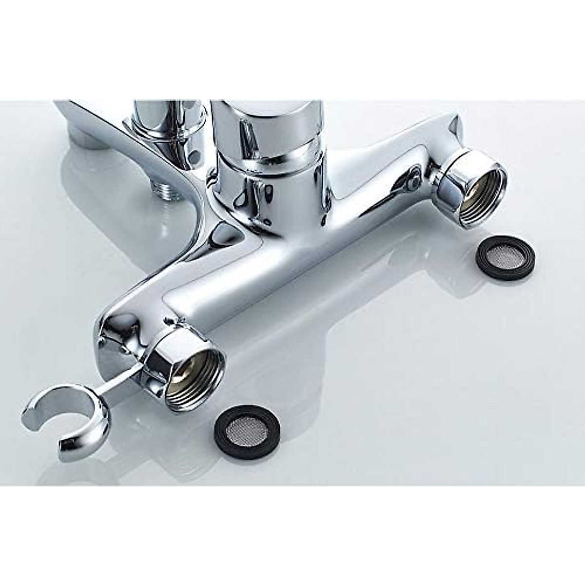 Kitchen Taps Bathtub Faucets Wall Deck Mounted Bathroom Shower Faucet Set Rainfall Bathtub Shower Mixer Bath With Shower Hand