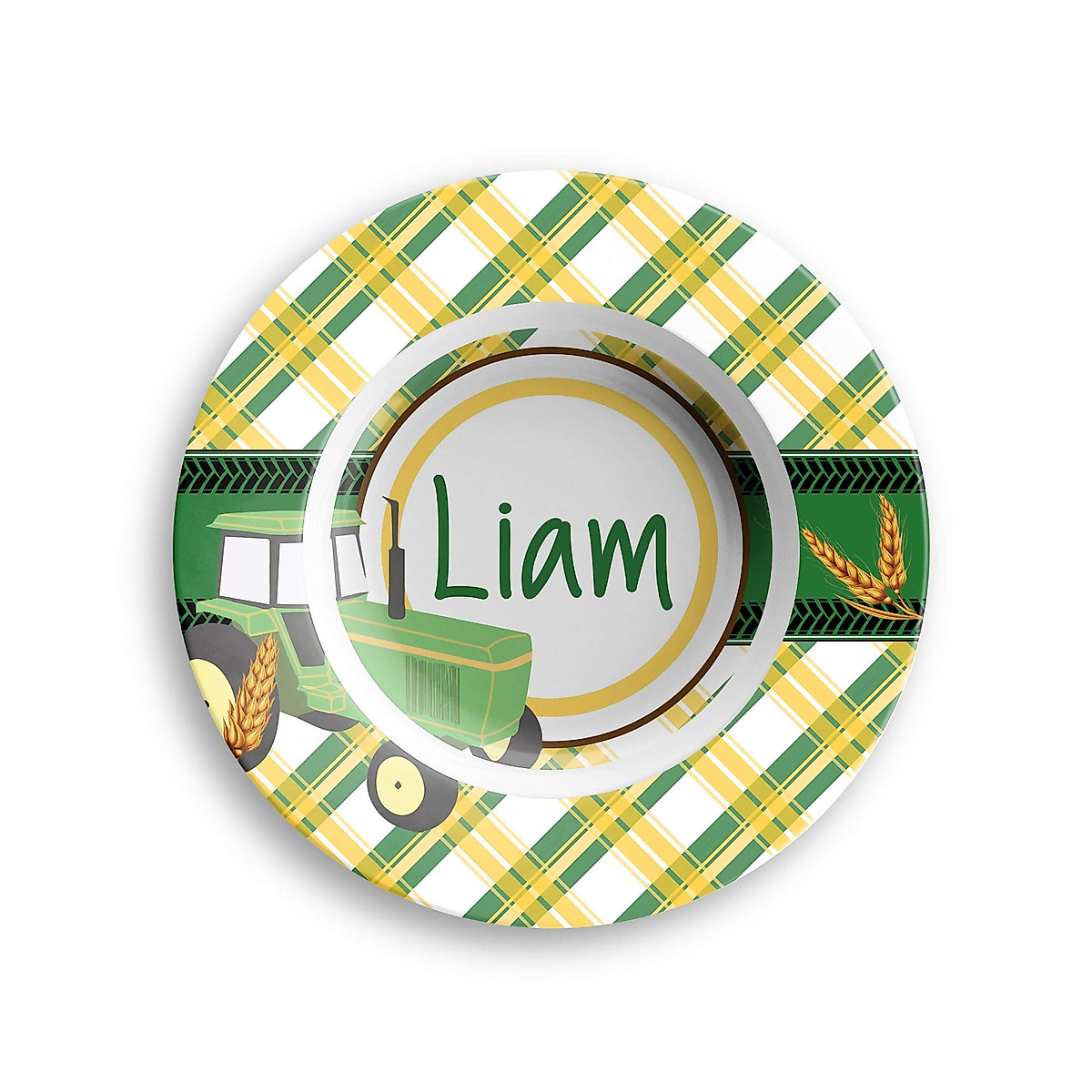 Tractor Personalized Plate, Bowl, Mug, Placemat - Choose your pieces