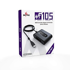 MAYFLASH SNES Controller Adapter for Switch/OLED Model & PC Windows SNES Adapter MF105