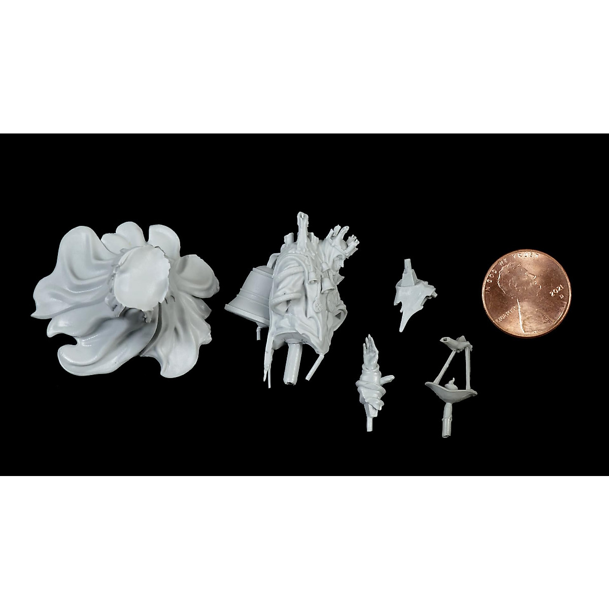 Dungeon Craft Unpainted Miniatures, Compatible with DND, RPG, Tabletop Games, Roleplaying Figures for Your Next Dungeons & Dragons Quest, Mini Gaming Action Figures (The Candle Priest)