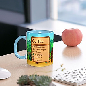 Valley Game Coffee Mug Tea Ceramic Birthday Mug 11Oz Coffee Mug Gift For Friends Family Colleagues Christmas