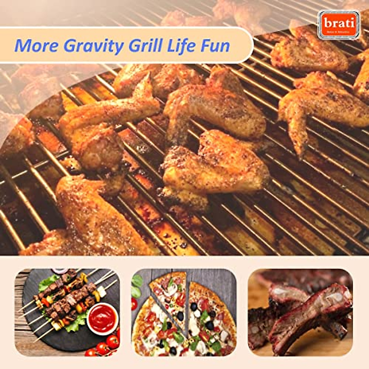 Temperature Gauge Replacement for Masterbuilt Gravity Series 560/800/1050 XL Digital Charcoal Grill+Smoker