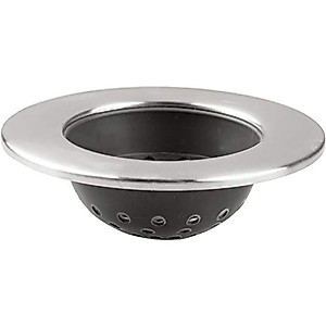 InterDesign Forma Sink Strainer, Brushed Stainless Steel