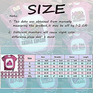 in October We Wear Pink Shirts Breast Cancer Shirts Women Breast Cancer Awareness T-Shirt Pink Ribbon Graphic Tees Bleached Short Sleeve Top A1-Pink, X-Large