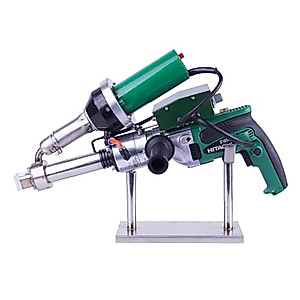 1600W Hand Extrusion Welder Gun Plastic Handheld Extruder Welding Gun PP HDPE LDPE Pipe Welding Machine (110V Extruder)