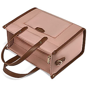 LOVEVOOK Lunch Bag Women,Lightweight Insulated Lunch Box for Picnic Beach,Pink,S