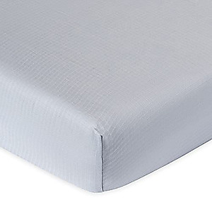 Newton Baby Organic Fitted Crib Sheets (2-Pack) - 100% Breathable and Ultra-Soft, 100% Organic Muslin Cotton, Twilight Grey + White, Fits All Standard Cribs