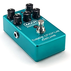 Briskdrop MXR M83 Bass Chorus Deluxe Pedal Bundle with Dunlop Super Bright Bass Strings, M83-DBSBN45105