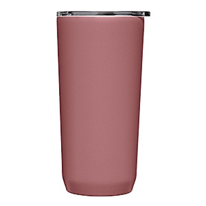 CamelBak Horizon 20oz Tumbler - Insulated Stainless Steel - Tri-Mode Lid - Terracotta Rose