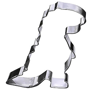 T-Rex Tyrannosaurus Dinosaur Cookie Cutter, Premium Food-Grade Stainless Steel, Dishwasher Safe