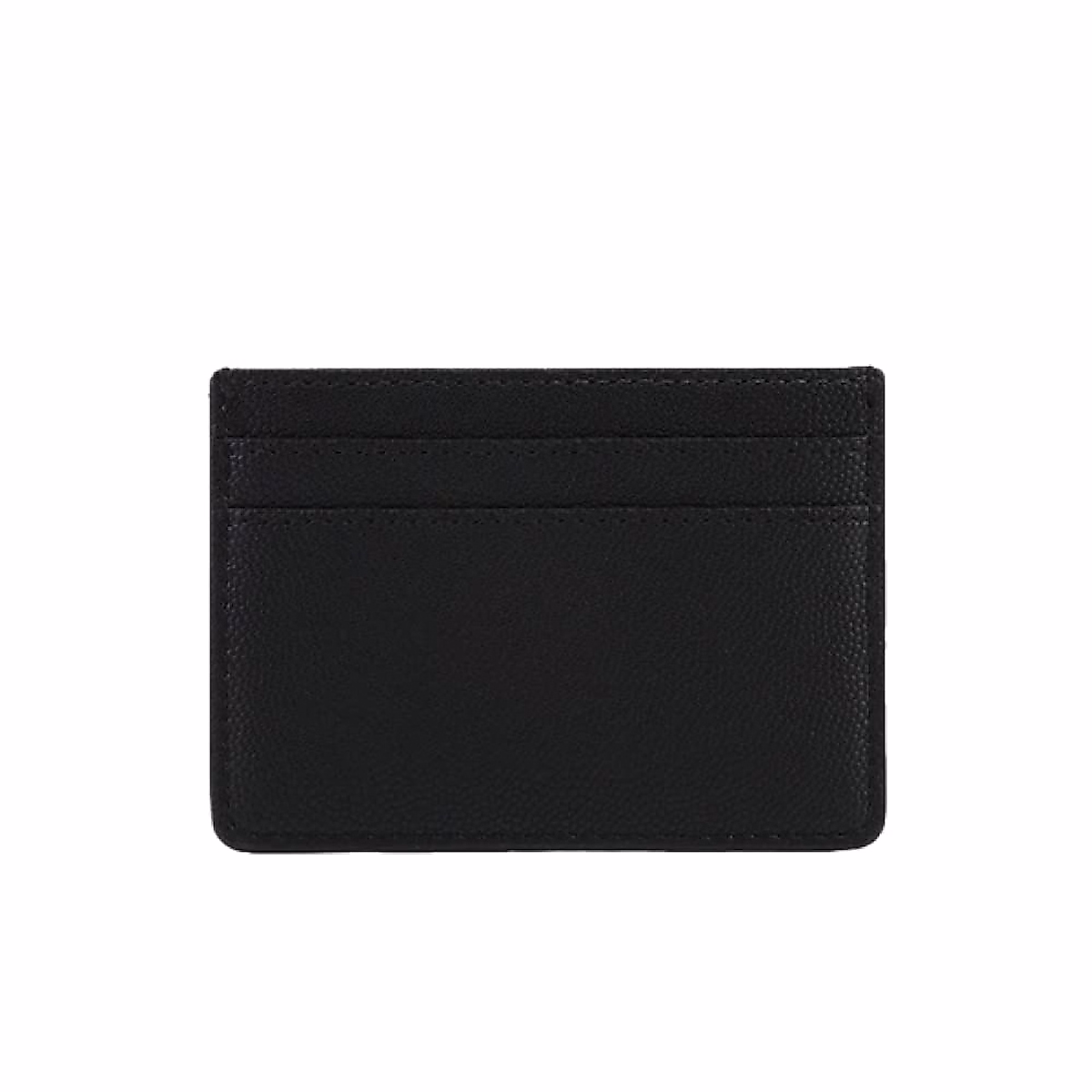 Marc Jacobs M0016997 Black With Gold Hardware Daily Card Women's Pebbled Leather Case