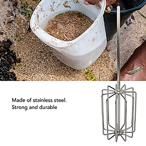 Durable Groundbait Mixer ,Fish Bait mixer,Fishing Stainless Steel Whisk Angler,obust Stainless Steel Fishing 11 Blades Equipment Whisk Tool Accessories, Fish Bait mixer,Durable Groundbait Mixer ,