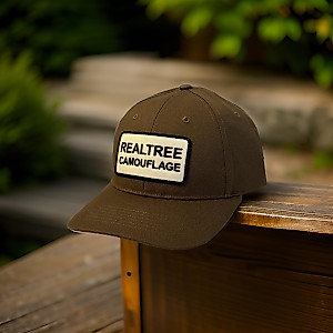 Realtree Camo Hunting Richardson Trucker Hats for Men - Limited Edition (RT Logo with Timber)