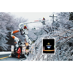 Real JellyFish Flame Premium Gel Fuel 48 Cans Indoor or Outdoor Made in USA 13oz