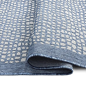 Tommy Bahama Marlin Transitional Indoor/Outdoor Area Rug, Blue, 7'10"x10'2"