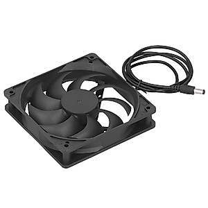 Jiawu Solar Fan, 5W Solar Panel Fan Kit, Solar Powered Fan for Small Chicken Coops, Greenhouses, Sheds, Pet Houses, Solar Powered Exhaust Fan Solar Panel Board with Ventilation Fan