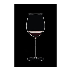 Riedel Supperleggero Burgundy Grand Cru 2 Glasses Bundle with Waring Pro Wine Aerator and Riedel Large Microfiber Polishing Cloth (4 Items)