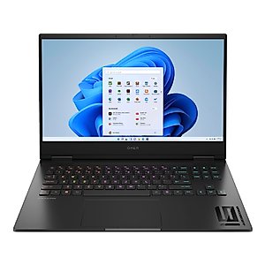 HP Omen 16 2023 Gaming Laptop 16.1" FHD IPS 144Hz Display 8-Core Ryzen 7 6800H 32GB DDR5 1TB SSD AMD Radeon RX 6650M 8GB GDDR6 Wi-Fi 6E Four-Zone RGB Backlit Keyboard Windows 10 Pro w/ONT 32GB USB